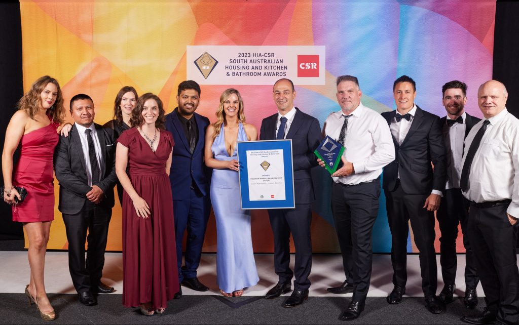 Precisely right awards from HIA Awards night - Precision Homes (Australia) Pty Ltd